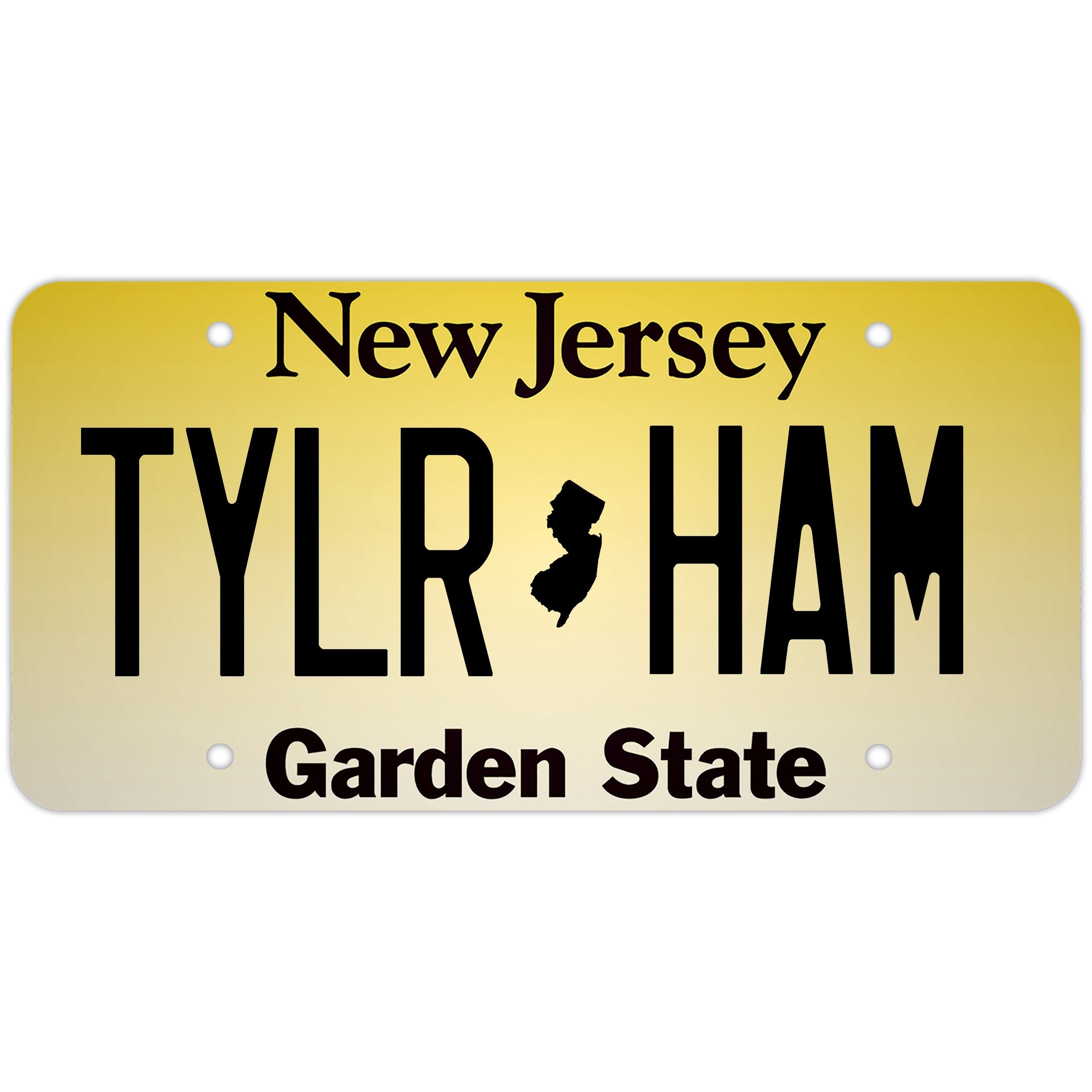 Taylor Ham Decorative License Plate – True Jersey