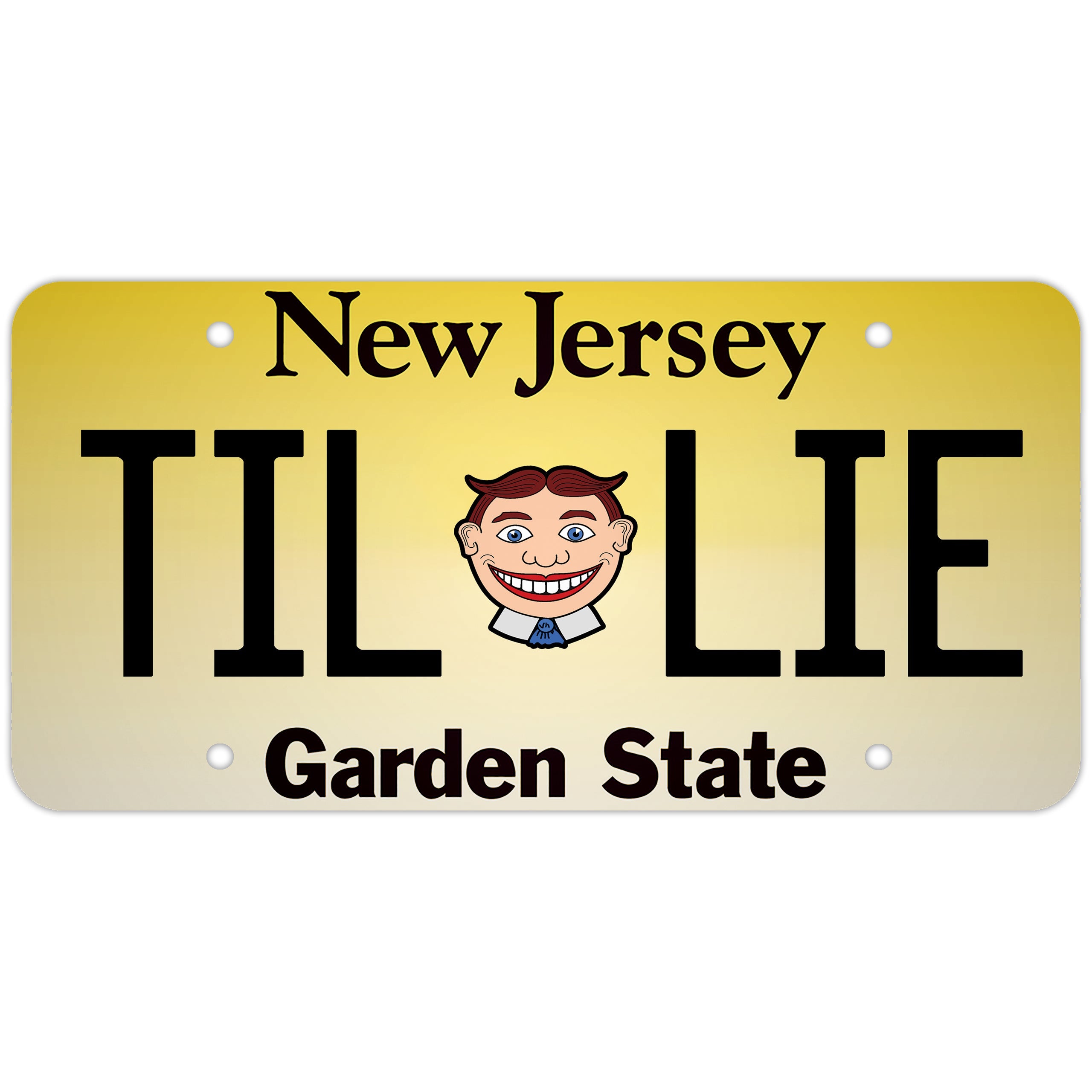 Tillie Asbury Park License Plate | Local NJ Aluminum Sign | True Jersey